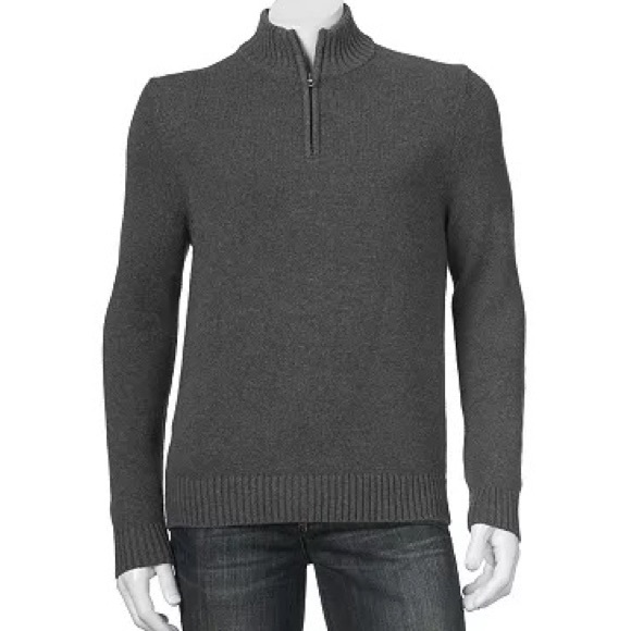 croft & barrow | Sweaters | Mens Large Croft Barrow Gray Classicfit ...